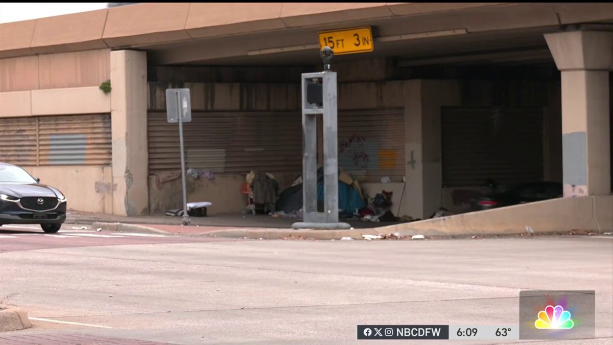 North Dallas neighborhood concerned about homeless encampment – NBC 5 ...