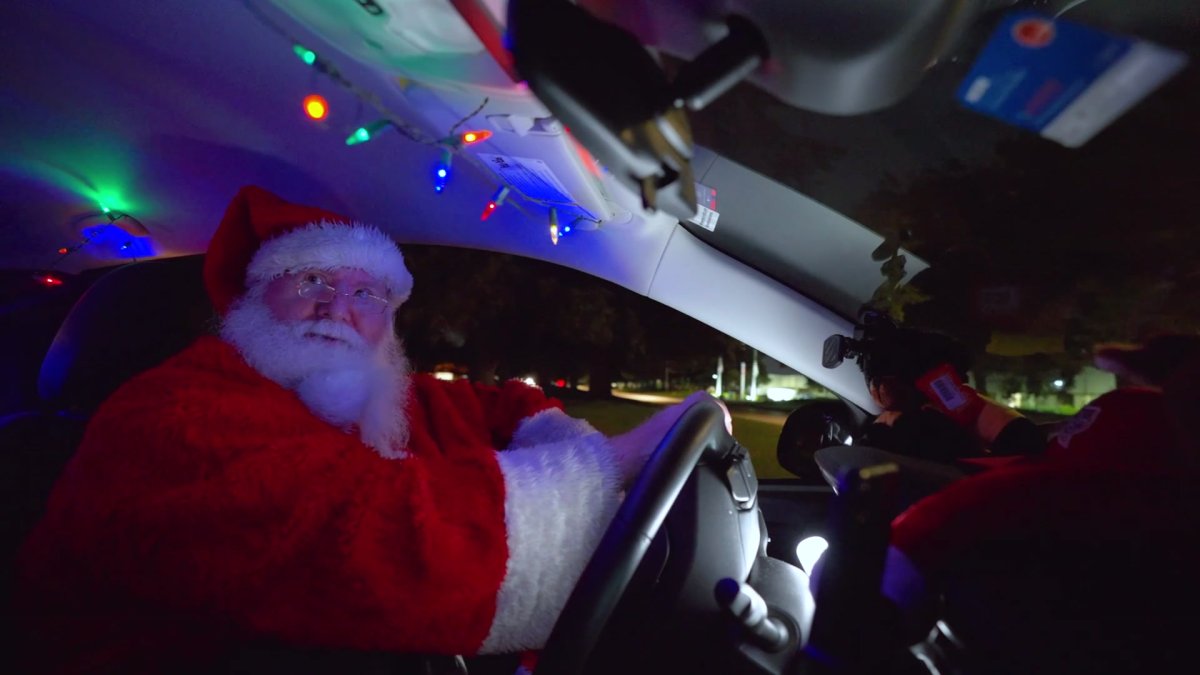 Santa is an Uber driver in North Texas – NBC 5 Dallas-Fort Worth
