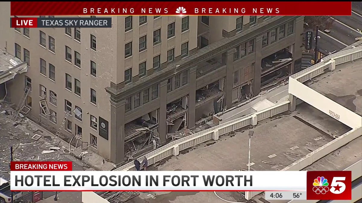 BREAKING! Explosion reported at Sandman Hotel in Texas (Ft Worth ...