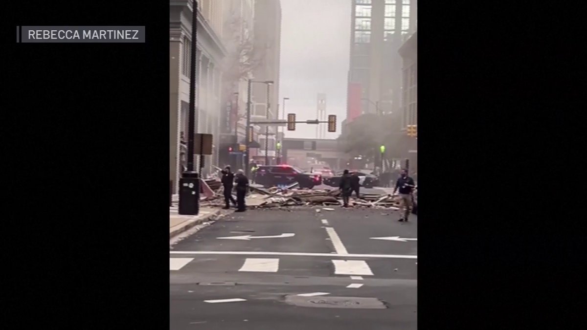 Video shows moments after Texas hotel explosion – NBC 5 Dallas-Fort Worth