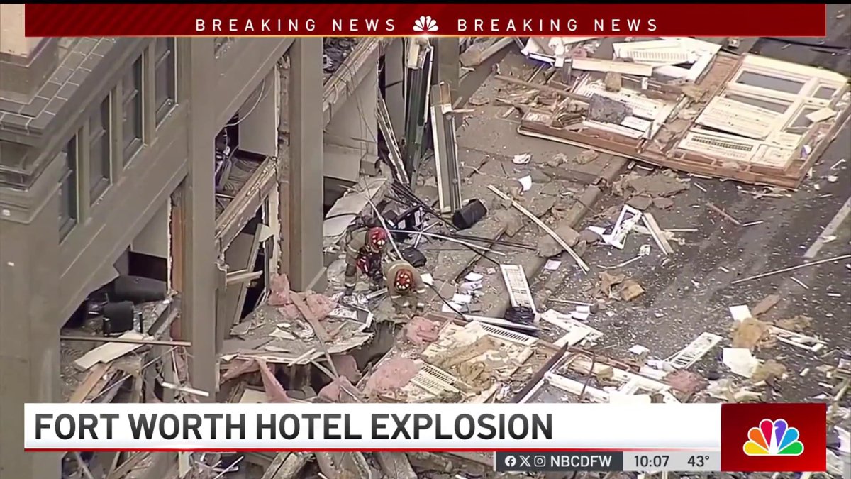 Firefighters still searching Sandman Hotel after explosion – NBC 5 ...