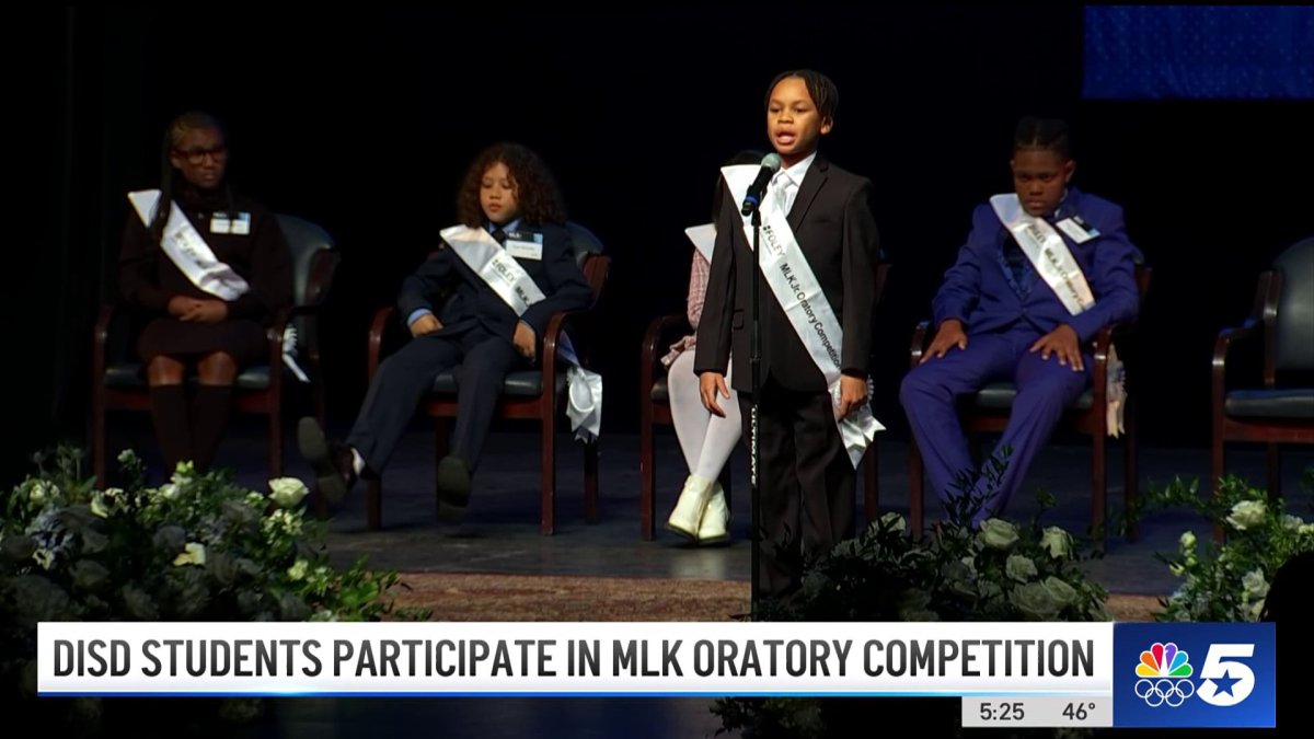 Dallas ISD students participate in MLK oratory competition – NBC 5 ...