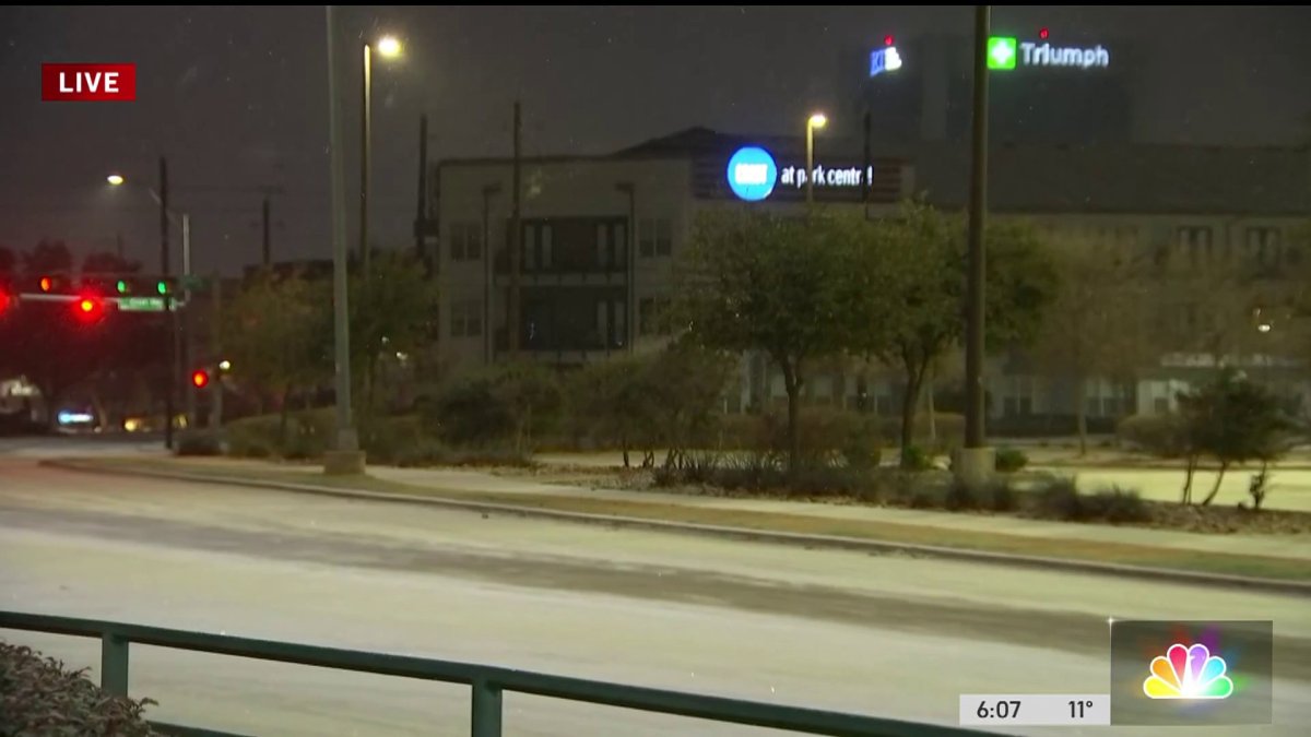 Flurries fall in Dallas amid bitterly cold temperatures, hypothermia ...