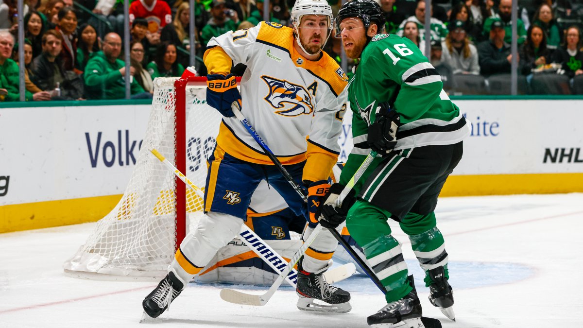 Predators Beat Dallas Stars After Forsberg Scores In Third Period Nbc