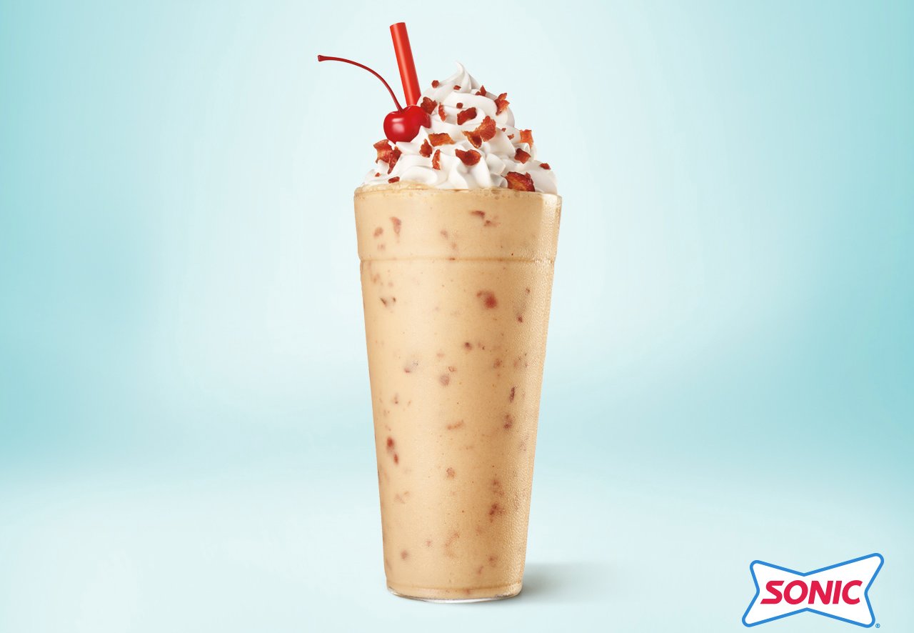 Sonic Introduces Peanut Butter And Bacon Cheeseburger Shake Combos
