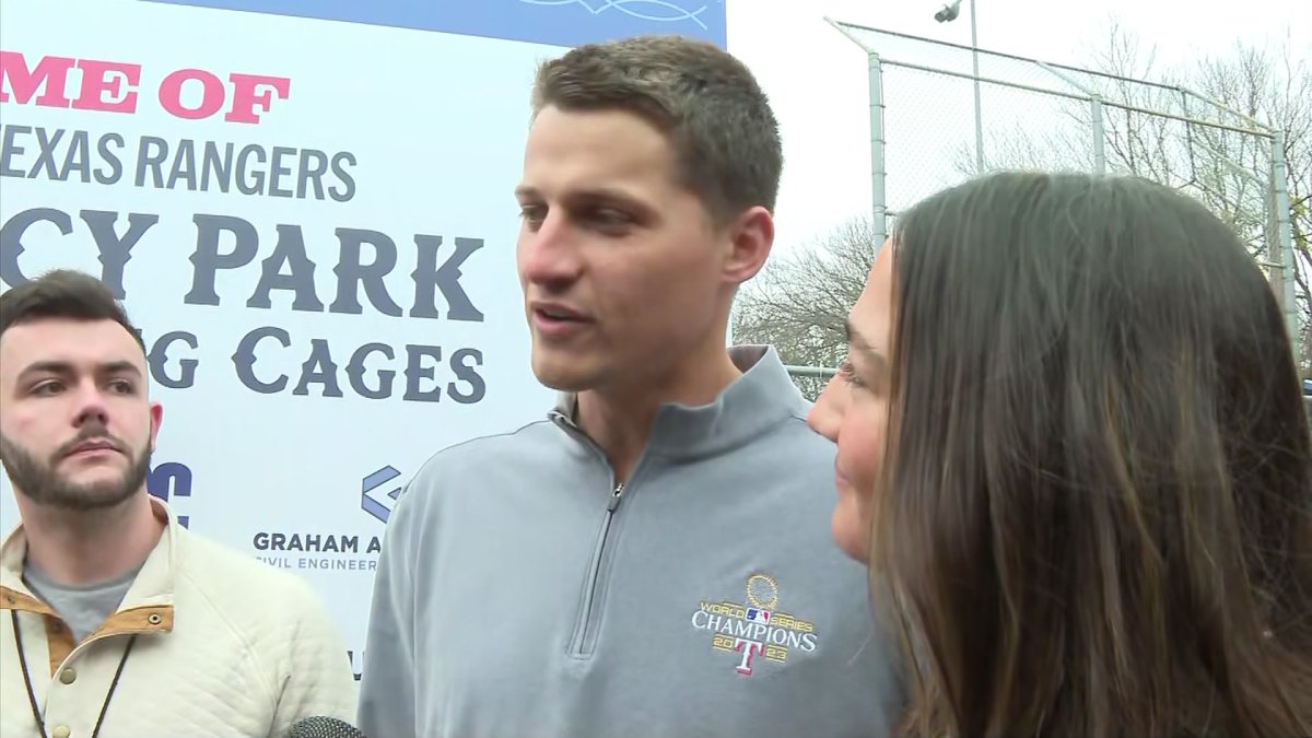 Texas Rangers, MLB charities renovating Arlington youth ballpark before ...