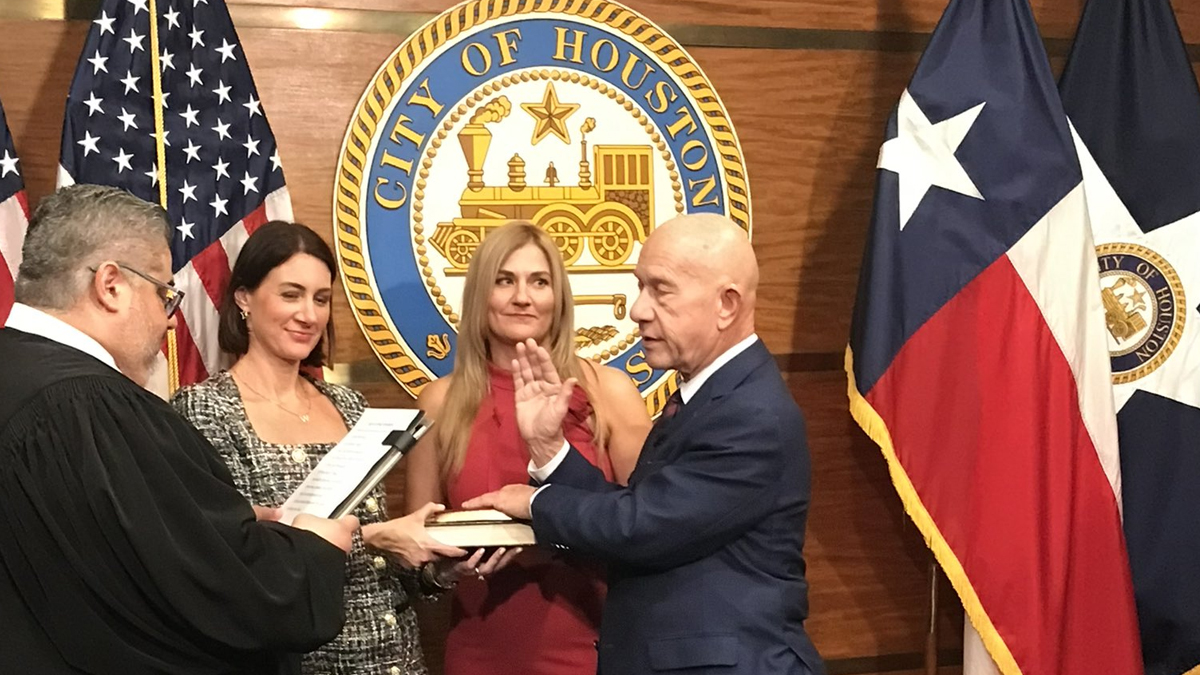 Houston swears-in 63rd mayor on New Year’s Day – NBC 5 Dallas-Fort Worth