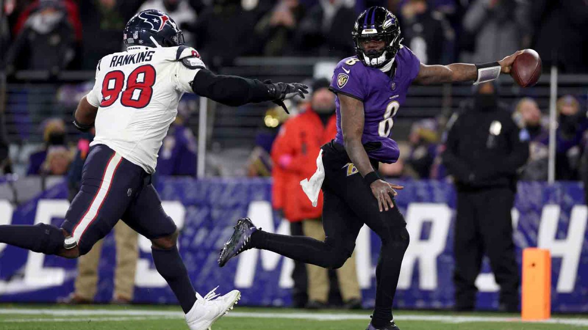 Lamar Jackson leads Ravens to AFC Championship Game with win over ...