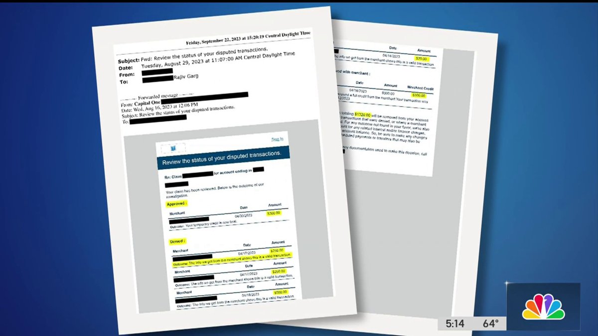 Reporting fraudulent banking activity – NBC 5 Dallas-Fort Worth