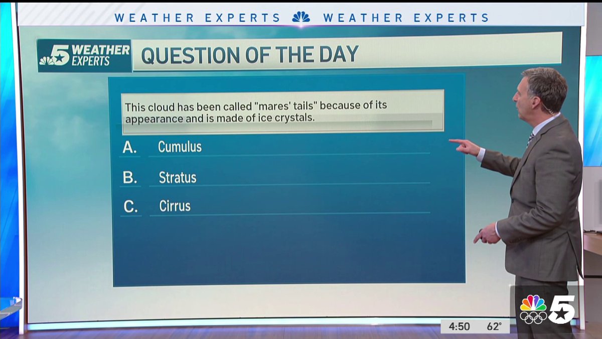 Weather Quiz: Mares’ tails – NBC 5 Dallas-Fort Worth