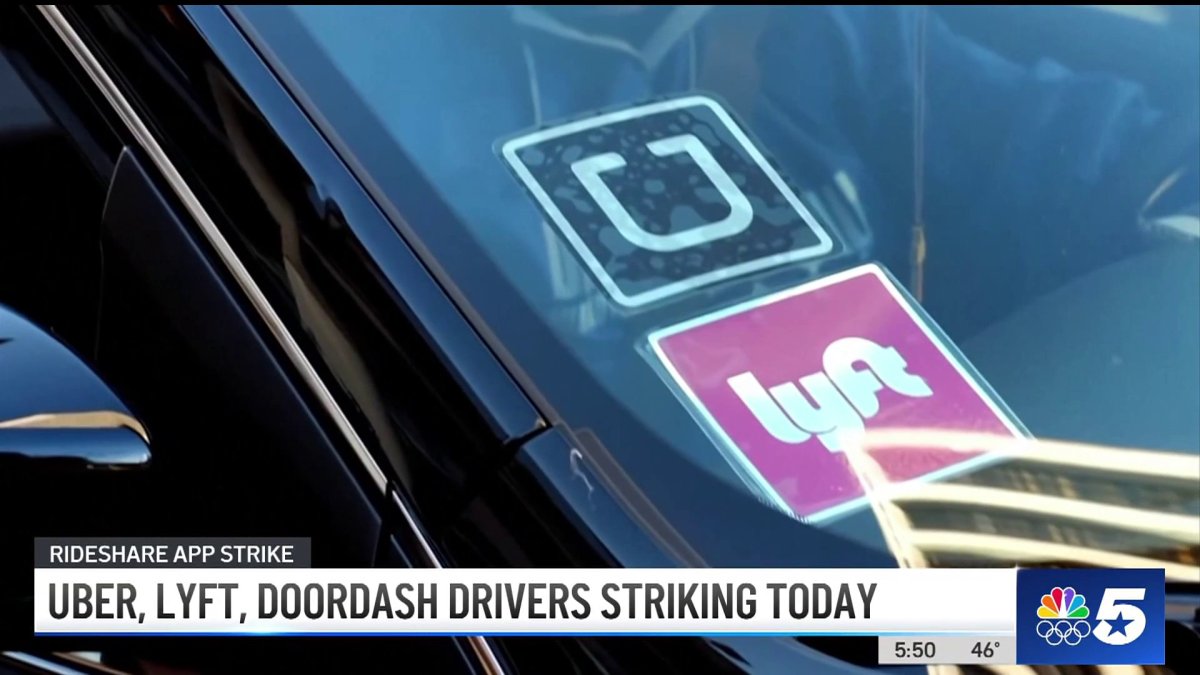 Thousands of Uber and Lyft drivers plan Valentine’s Day strikes – NBC 5 ...