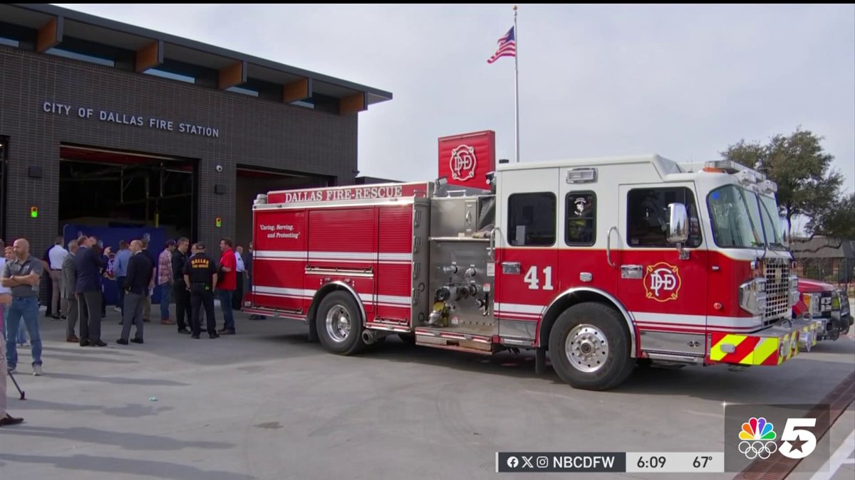 New Dallas fire station opens after being damaged in 2019 tornado – NBC ...