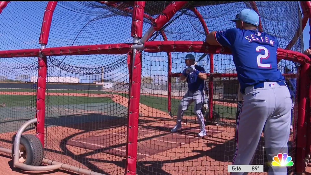 Texas Rangers in spring training following World Series win – NBC 5 ...