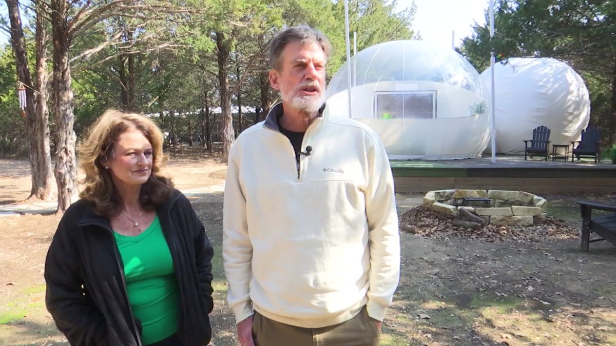 Texas resort allow see the stars from a bubble hut – NBC 5 Dallas-Fort ...
