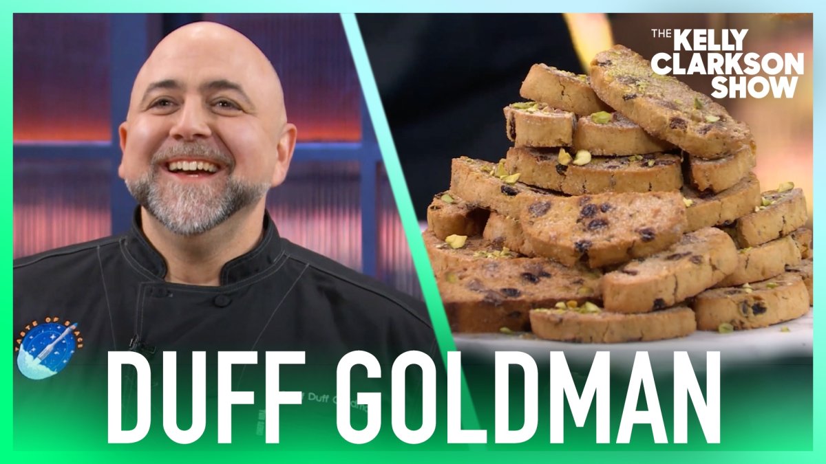Kelly Clarkson makes Duff Goldman’s family mandel bread recipe – NBC 5 ...