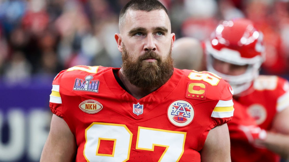 Jason Kelce says Travis Kelce has had to move since dating Taylor Swift due to ‘safety reasons ...