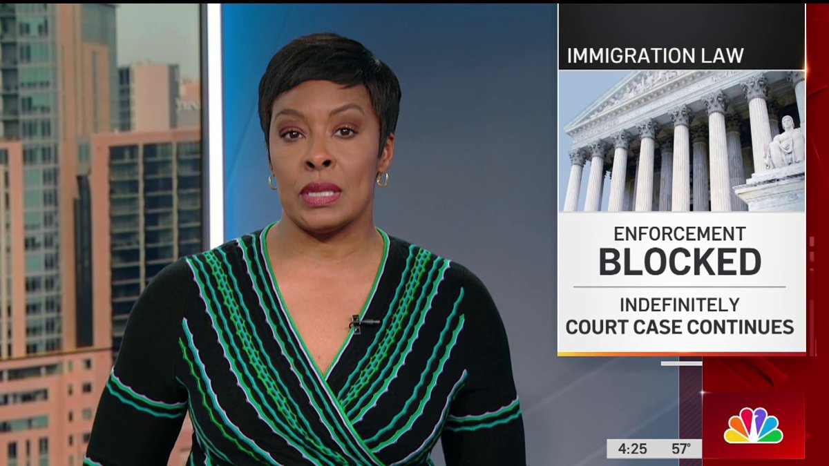 Supreme Court blocks enforcement of Texas immigration law – NBC 5 ...