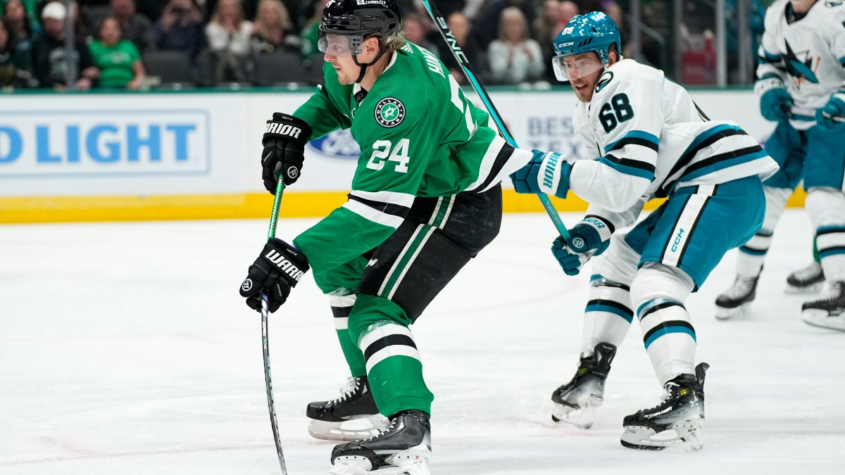 Dallas Stars score in shootout to beat Sharks – NBC 5 Dallas-Fort Worth