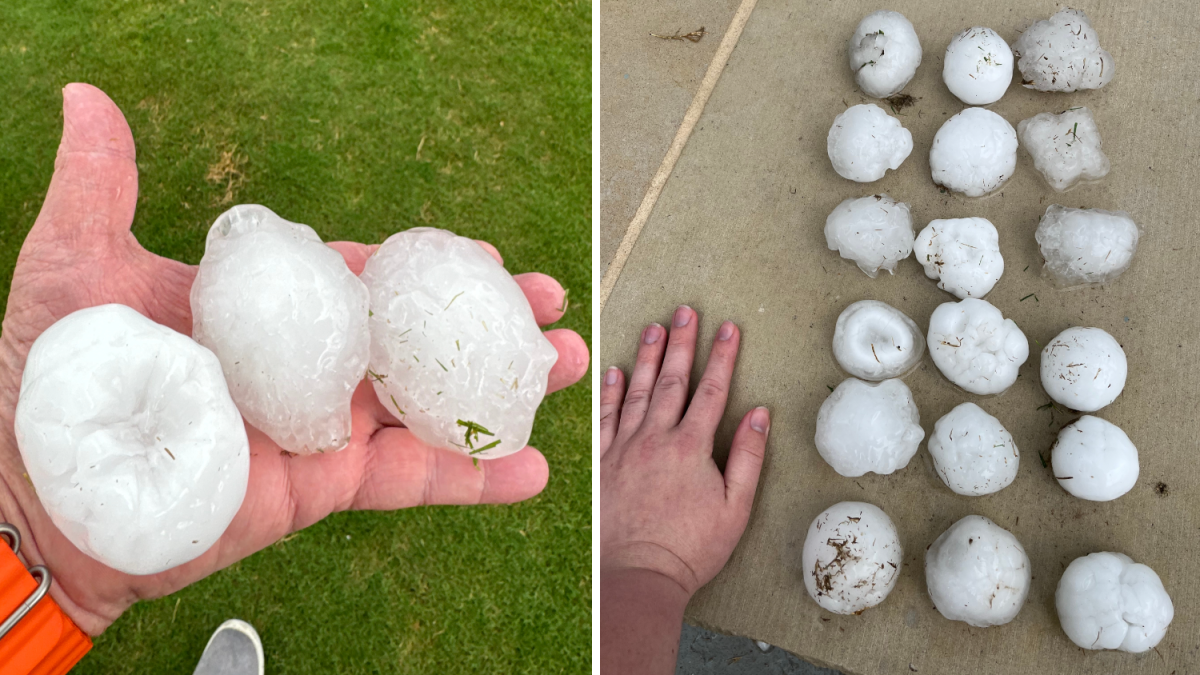 YOUR PHOTOS: Hail in North Texas – NBC 5 Dallas-Fort Worth