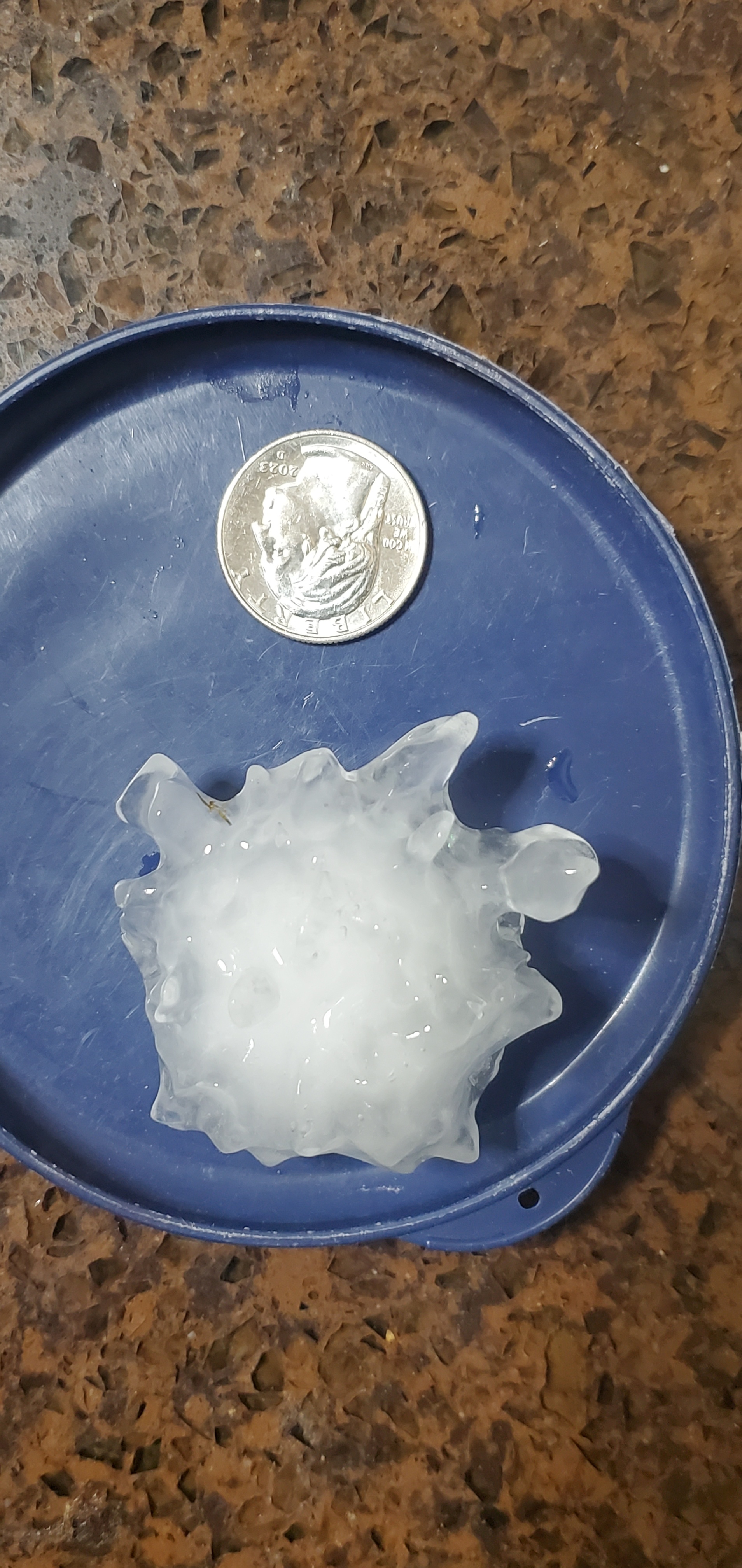 Look at hail photos from April 1 Texas storms – NBC 5 Dallas-Fort Worth