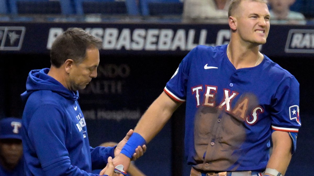 Rangers Josh Jung out weeks with fractured wrist – NBC 5 Dallas-Fort Worth