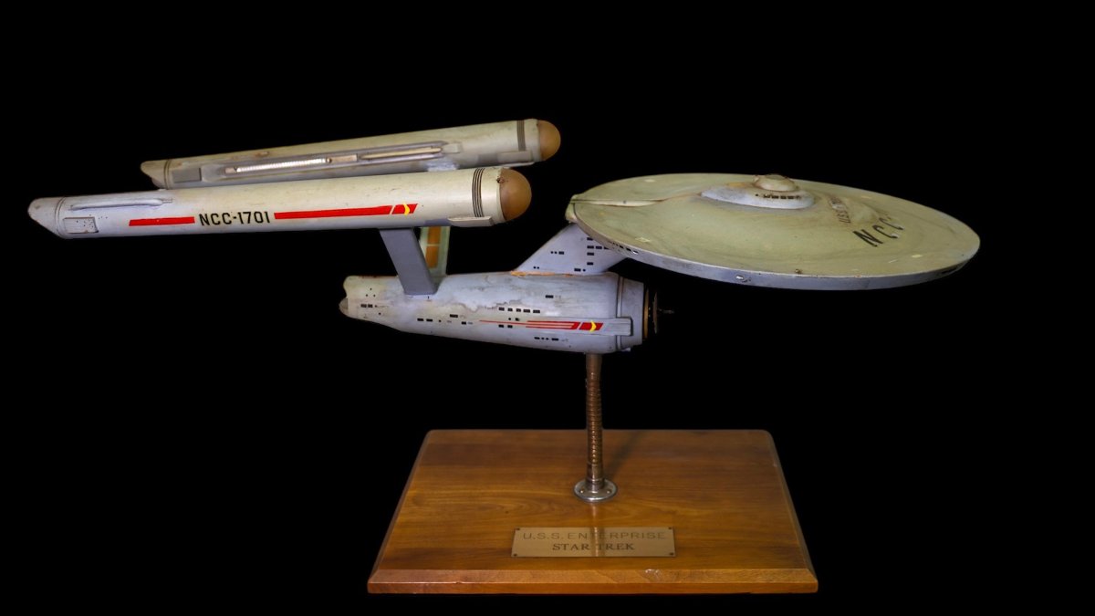 Long-lost first model of the USS Enterprise from ‘Star Trek’ boldly ...