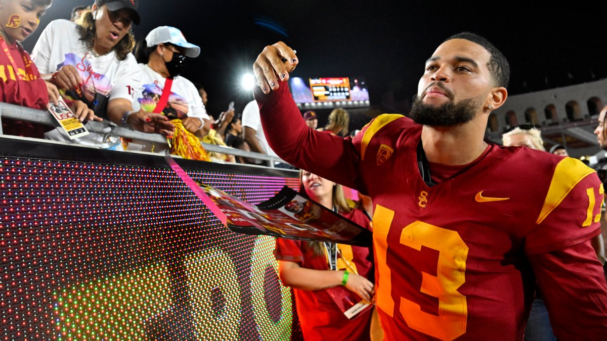 Why Caleb Williams paints his nails – NBC 5 Dallas-Fort Worth