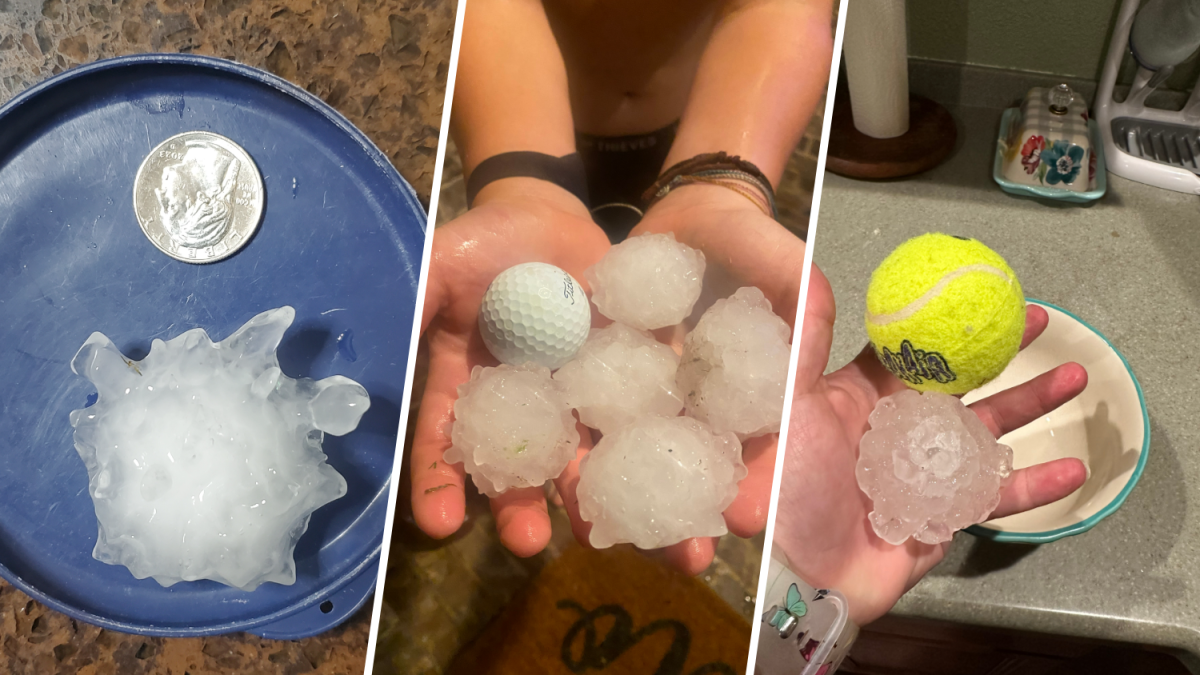 Look at hail photos from April 1 Texas storms – NBC 5 Dallas-Fort Worth