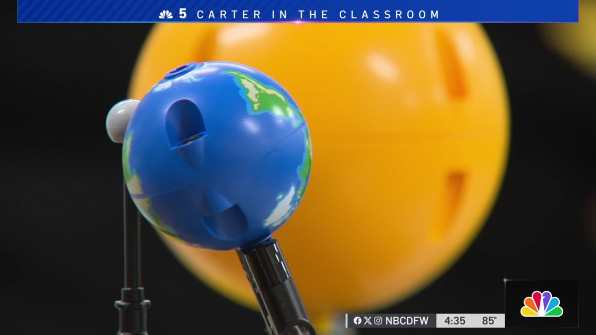 Teacher leans on LEGOs to explain the eclipse – NBC 5 Dallas-Fort Worth