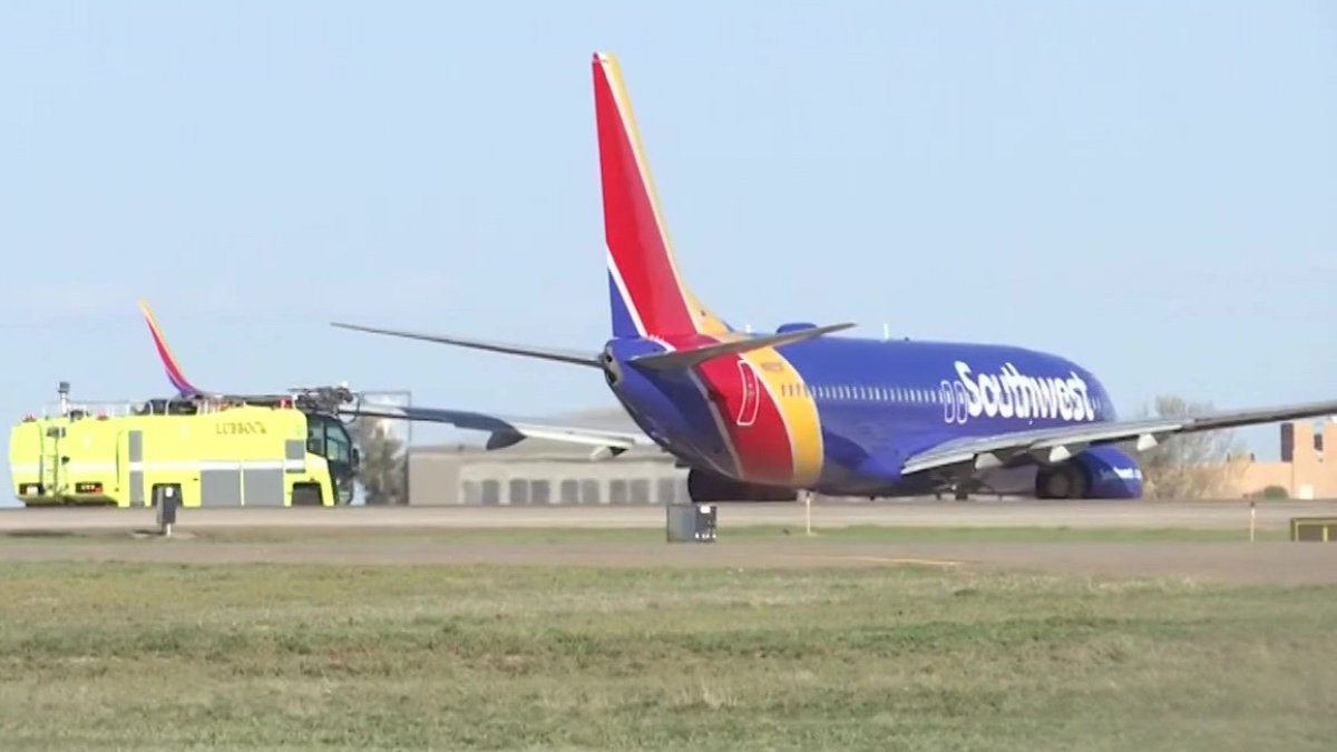 Engine on a Southwest Airlines jet caught fire before taking off from ...
