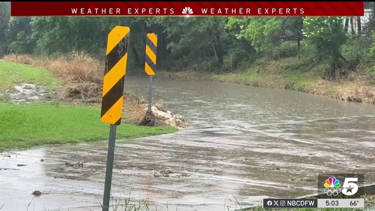Residents in Johnson County deal with flooding – NBC 5 Dallas-Fort Worth