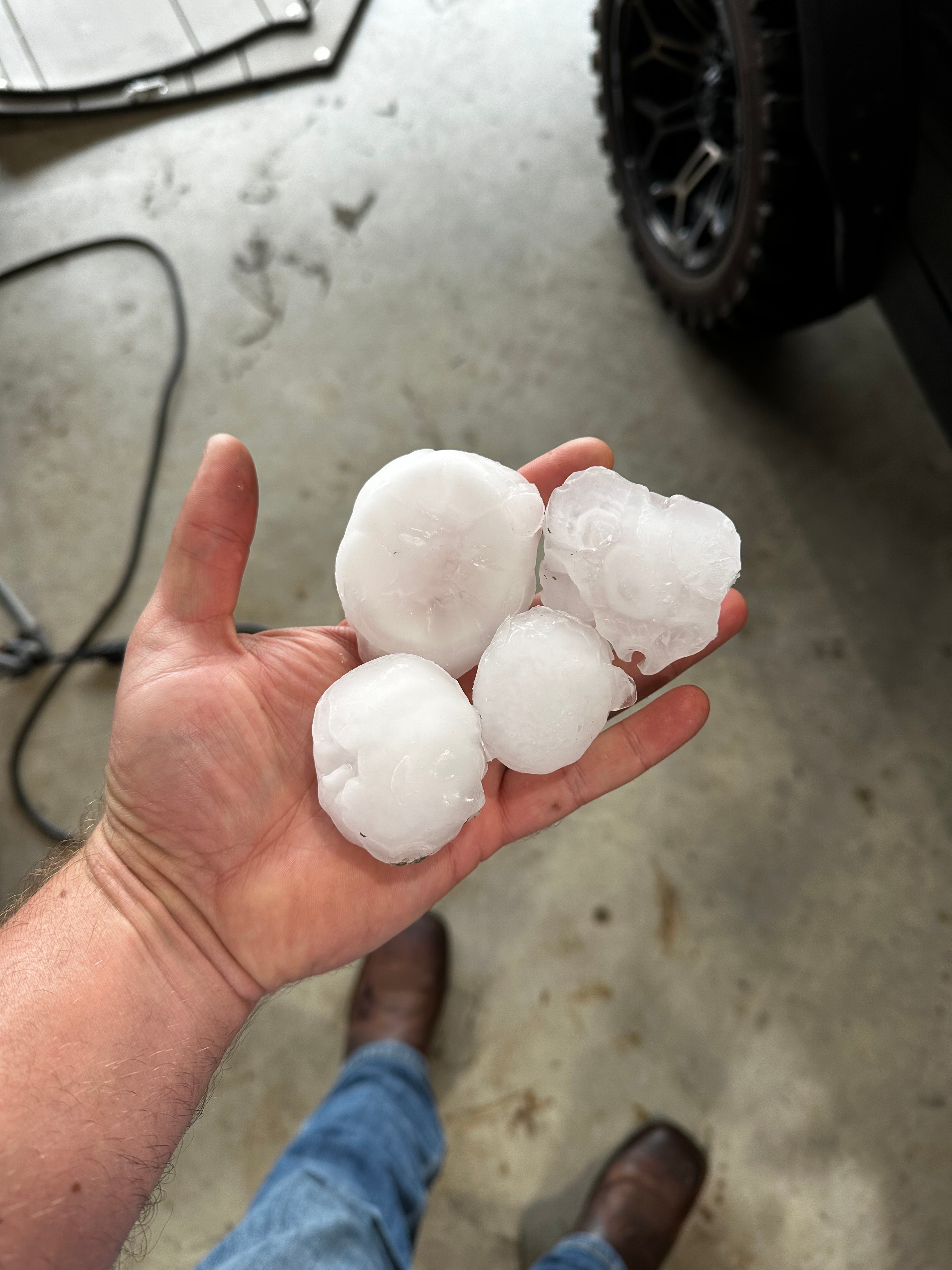 Texas pelted by baseball size hail – NBC 5 Dallas-Fort Worth