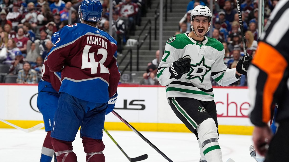Avalanche beat Stars 5-1 in Game 4 of playoffs – NBC 5 Dallas-Fort Worth