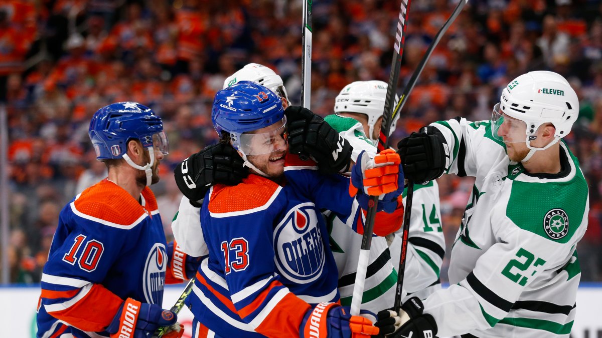 Oilers beat Stars in Game 4 to tie Western Conference final – NBC 5 ...