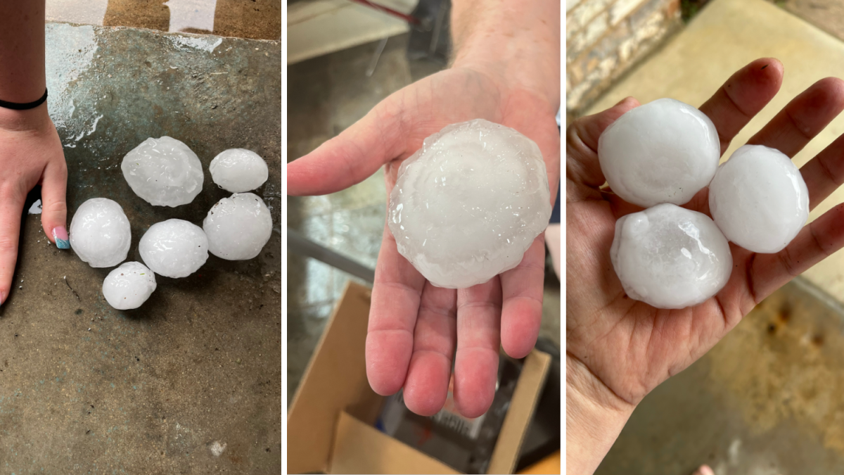 Hail falls on North Texas on Memorial Day – NBC 5 Dallas-Fort Worth