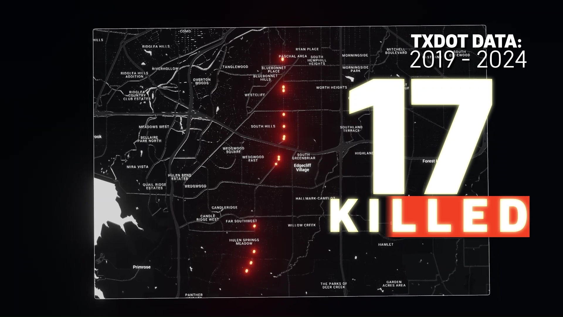 Fort Worth streets identified as dangerous years ago are still among ...