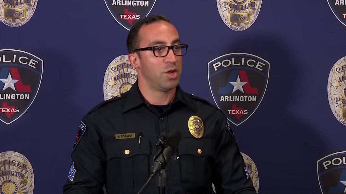 WATCH: Arlington police hold press conference following fatal officer ...