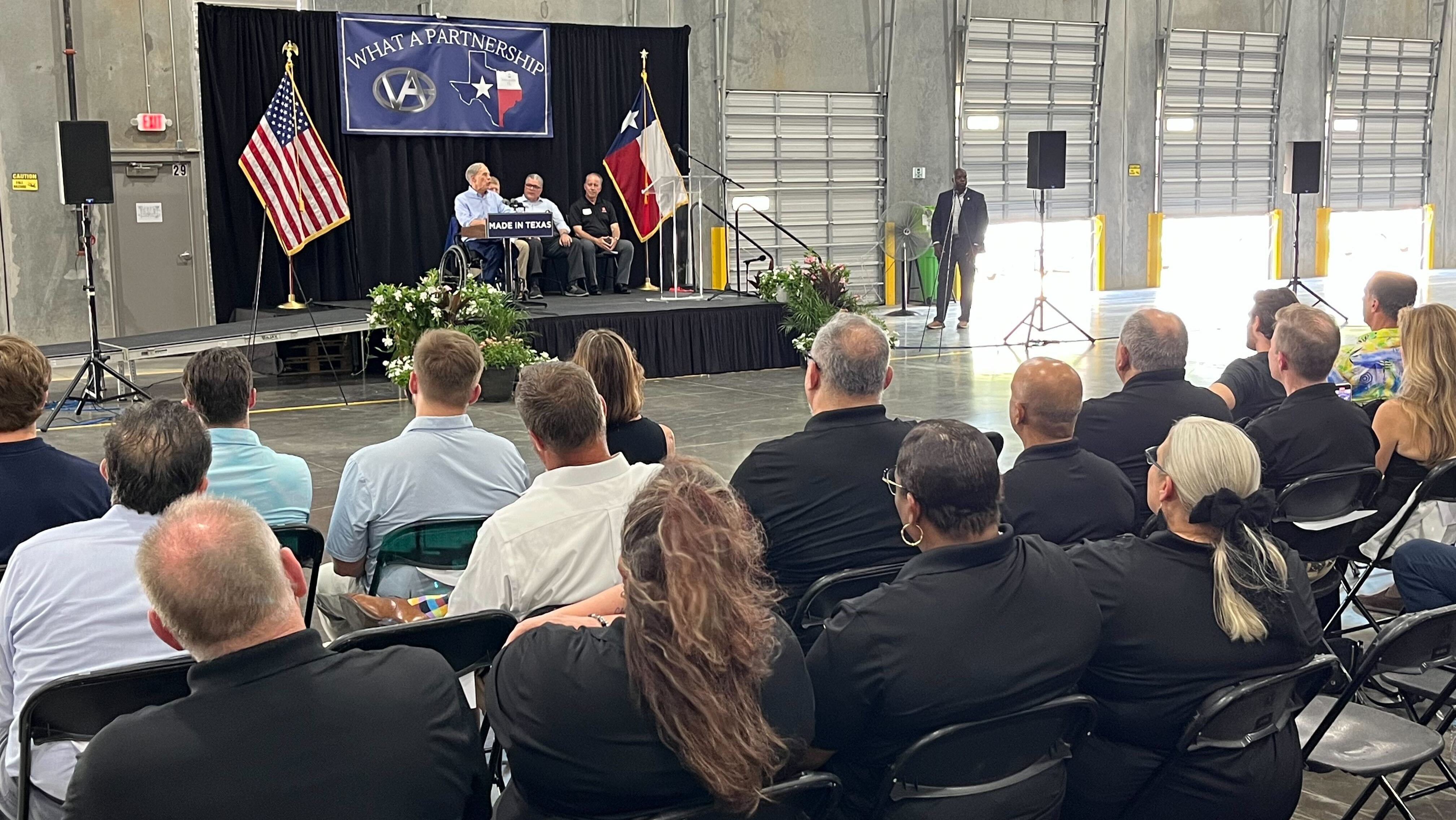 PHOTOS: Gov. Abbott attends ribbon cutting of Vehicle Accessory Group ...