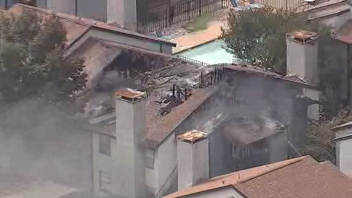 Crews battle Bedford apartment complex fire – NBC 5 Dallas-Fort Worth