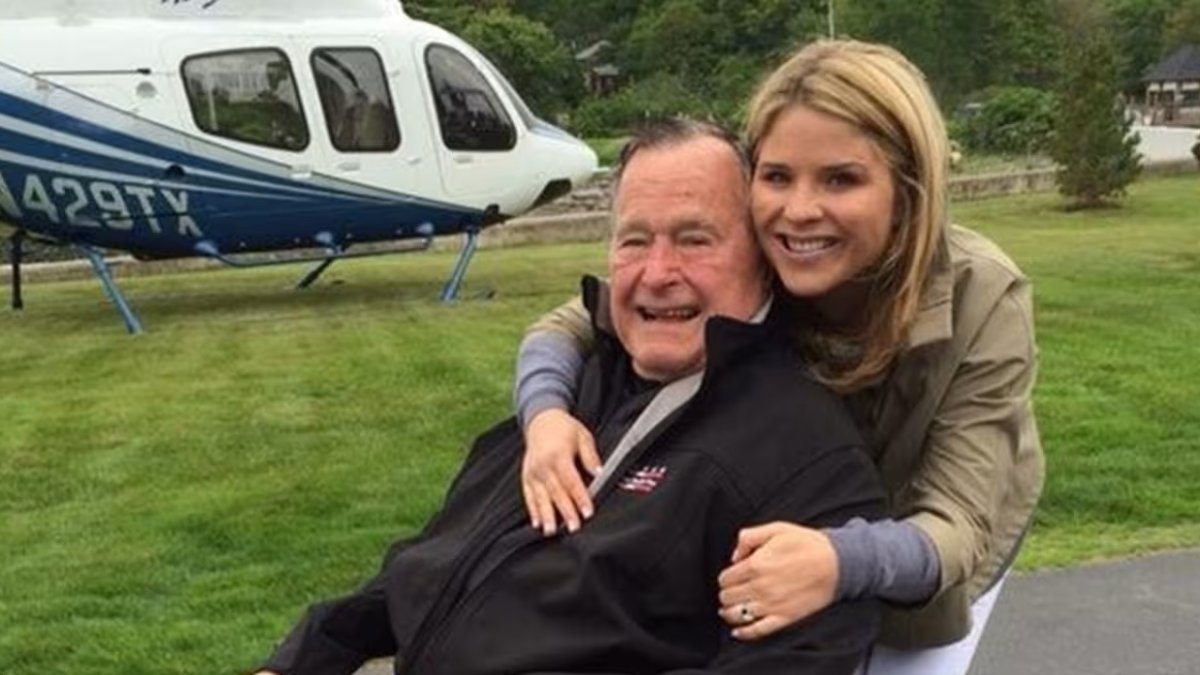 Jenna Bush Hager shares letter to her late ‘Gampy’ George HW Bush on his 100th birthday – NBC 5 ...
