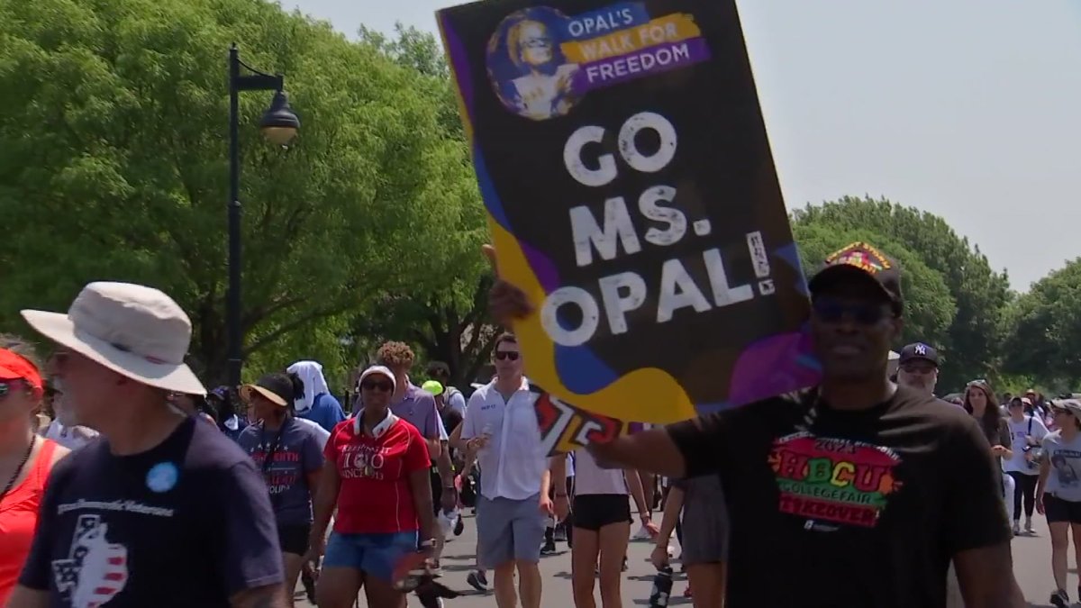 Opal’s Walk for Freedom will take place in Dallas – NBC 5 Dallas-Fort Worth