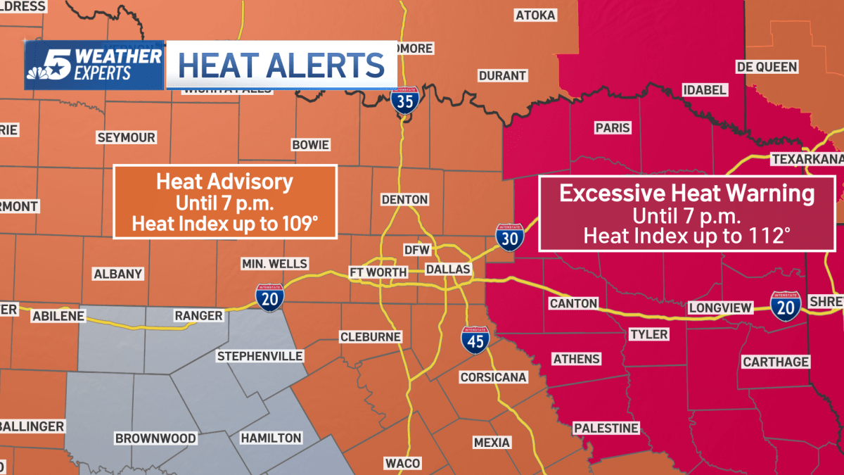Dangerous heat on 4th of July in Texas – NBC 5 Dallas-Fort Worth