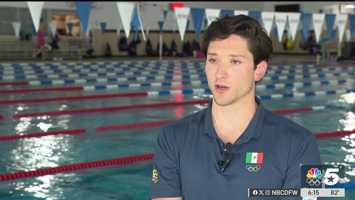 Addison’s Gabriel Castaño-Garcia swim for Mexico at the Paris Olympics ...