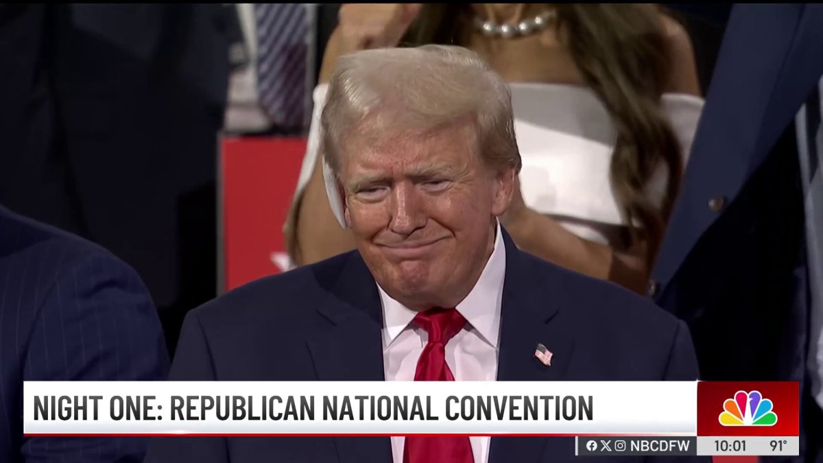 Trump makes first appearance since surviving assassination attempt ...