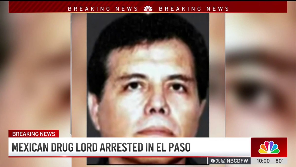 Mexican Drug Cartel Leader Arrested In Texas Officials Say Nbc 5