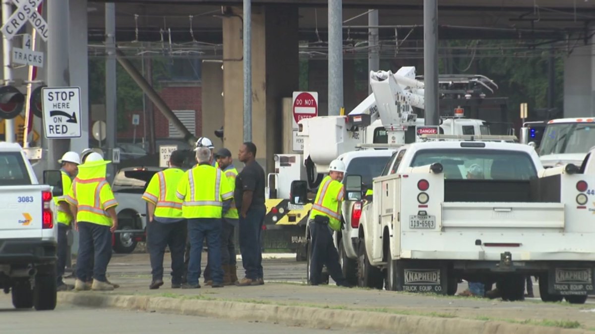 DART continues repairs after fire truck accident – NBC 5 Dallas-Fort Worth