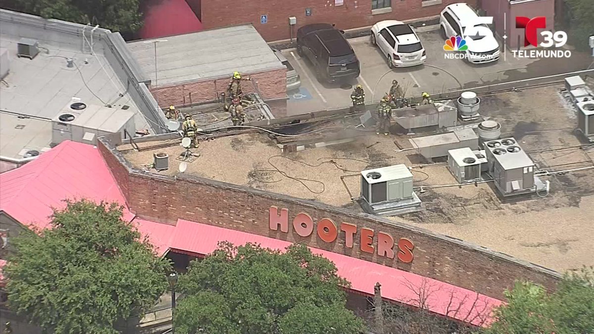 Dallas Fire responds to fire at Dallas Hooters – NBC 5 Dallas-Fort Worth