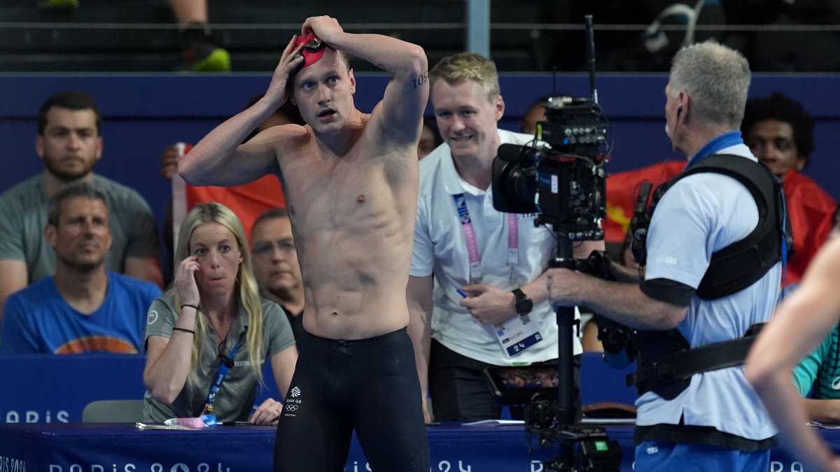 British swimmer disqualified for breaking surprise rule – NBC 5 Dallas ...