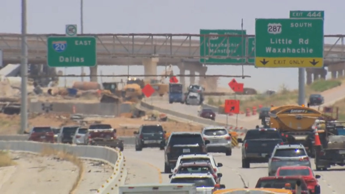Drivers question safety in massive North Texas highway construction ...