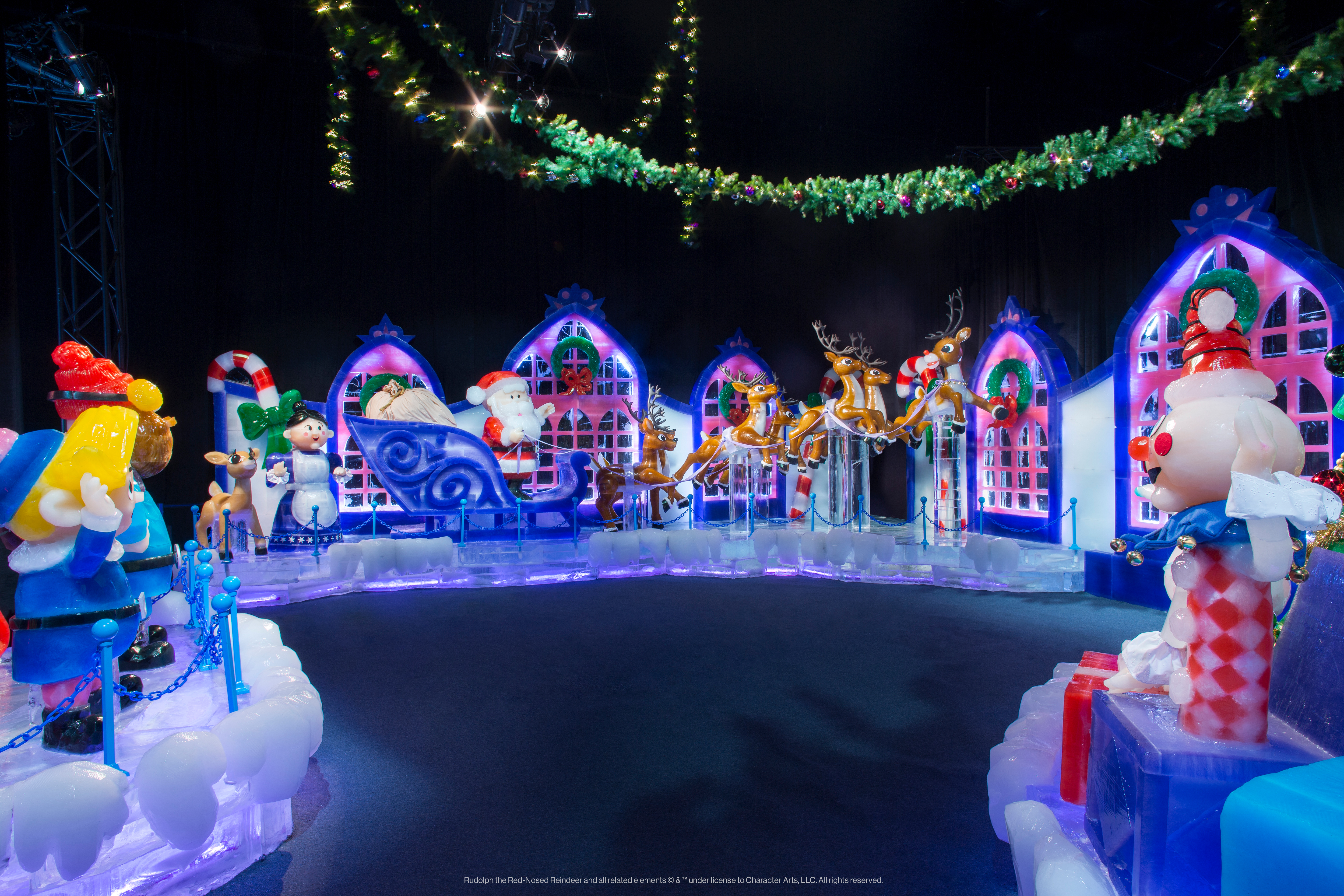 The Gaylord Texan Resort’s ICE! features Rudolph the Red-Nosed Reindeer ...